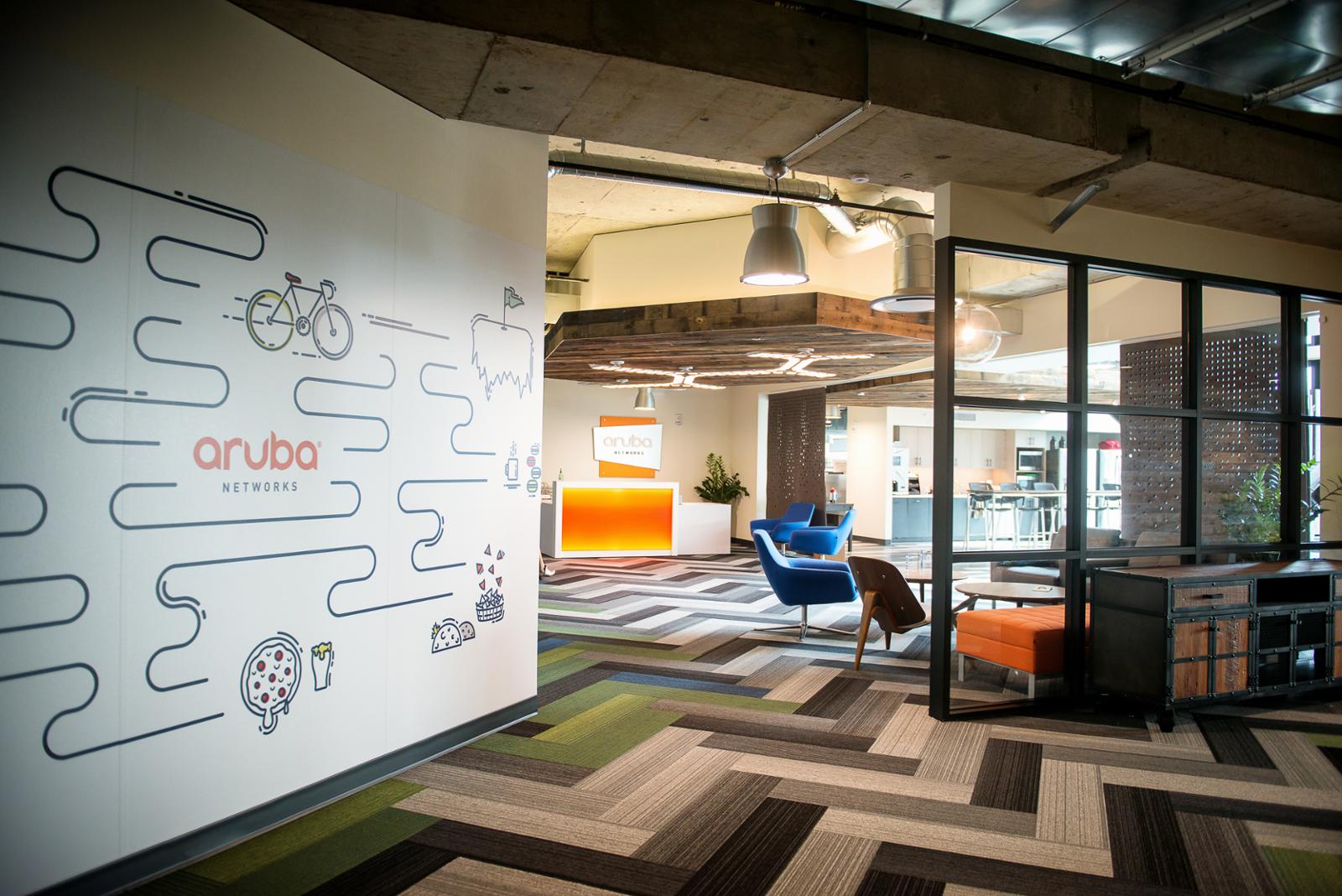 Aruba Networks at Block 300 - Swinerton