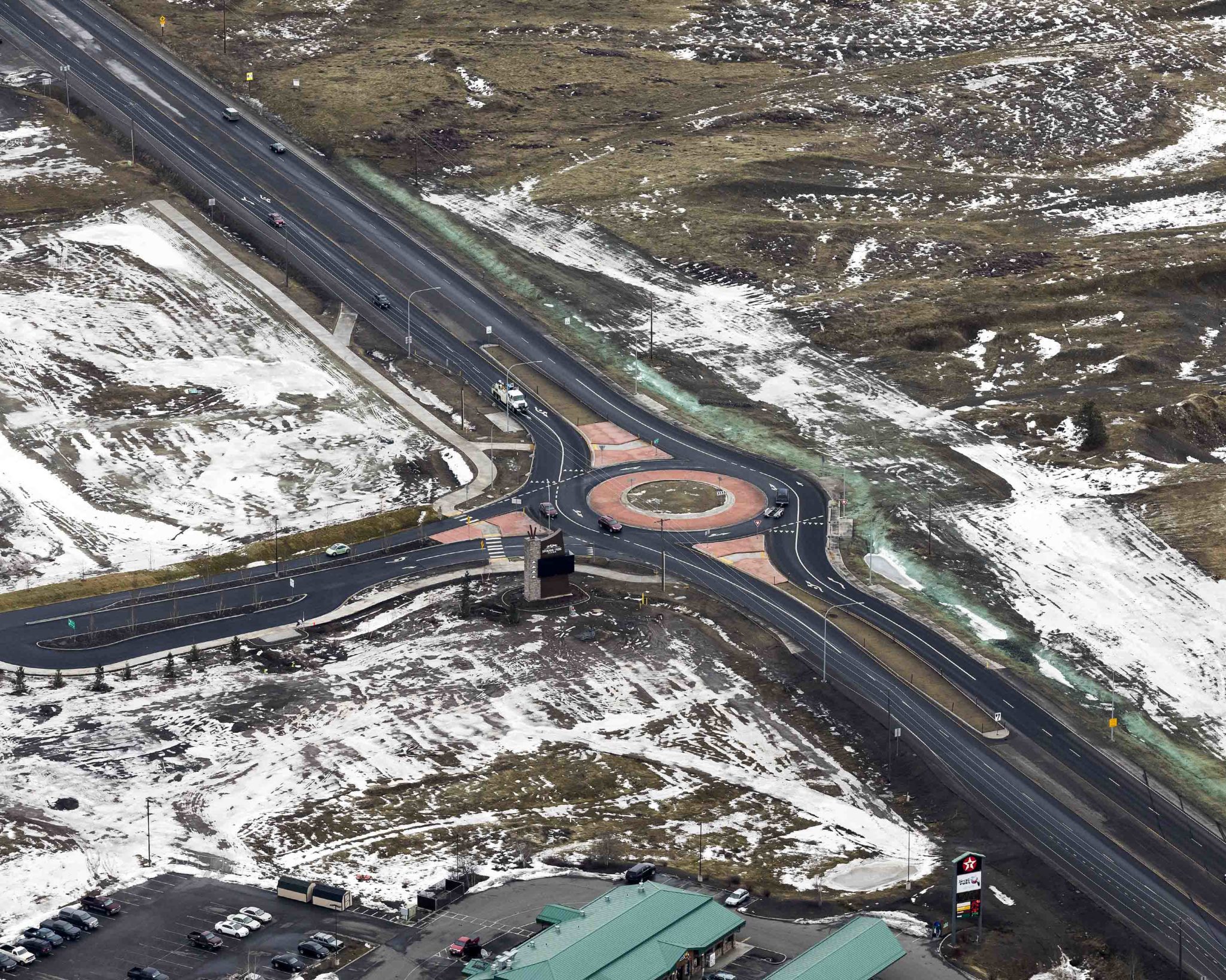 Highway 2 Roundabout - Swinerton