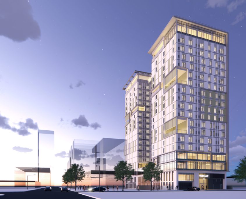 Weingart Center Tower | Affordable Housing Preconstruction Project